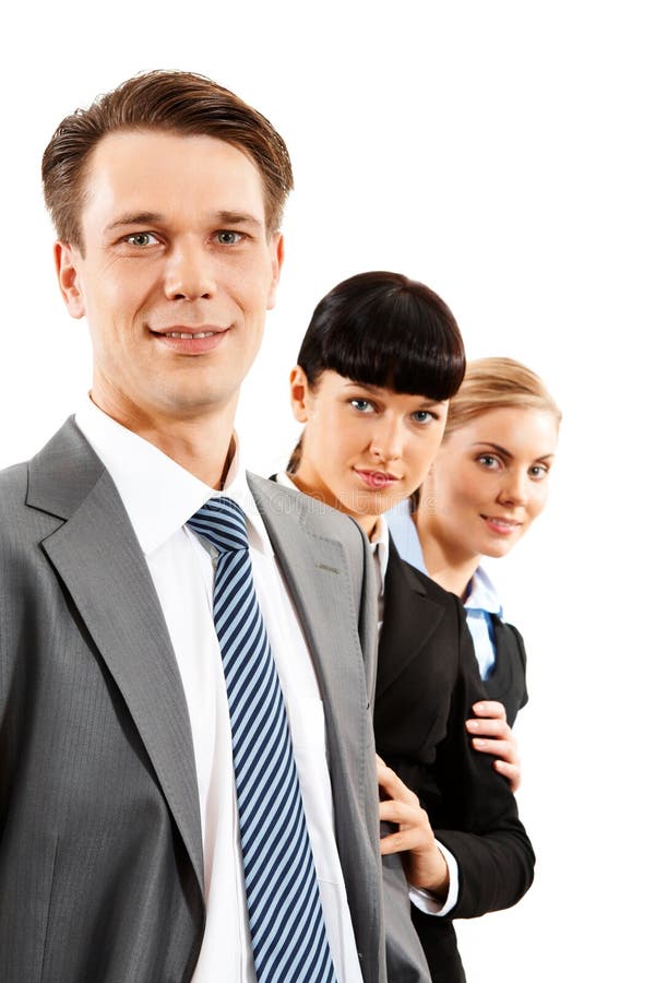 Leader stock image. Image of partnership, attractive - 12913393