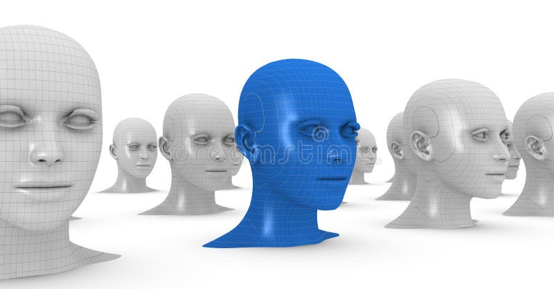 Leader stock illustration. Illustration of teamwork, success - 20512674