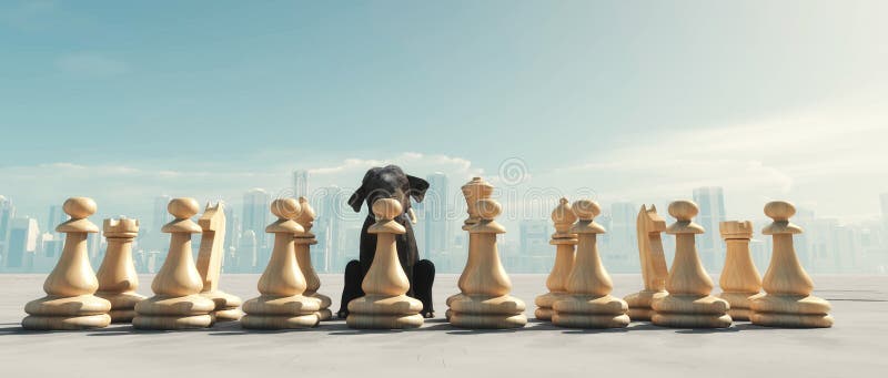 Elephant chess piece stock vector. Illustration of chess - 251227963