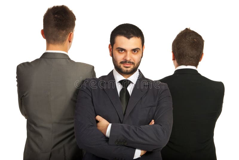 Leader business man stock image. Image of businessmen - 28542843