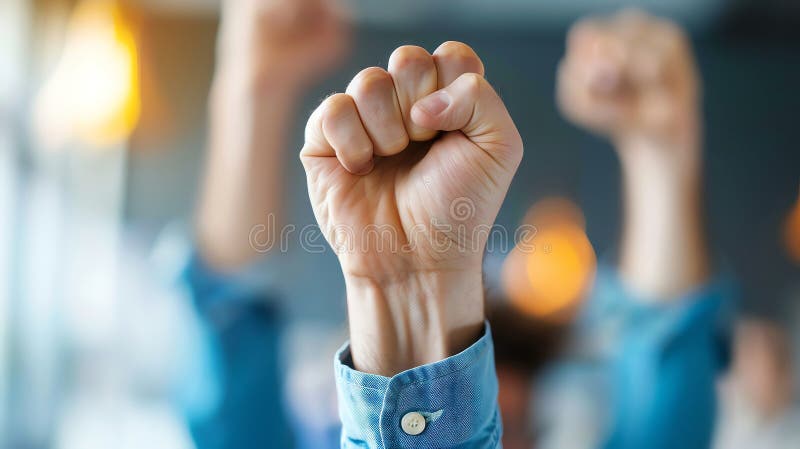 Leader Celebrating Team Achievements Stock Illustration - Illustration ...