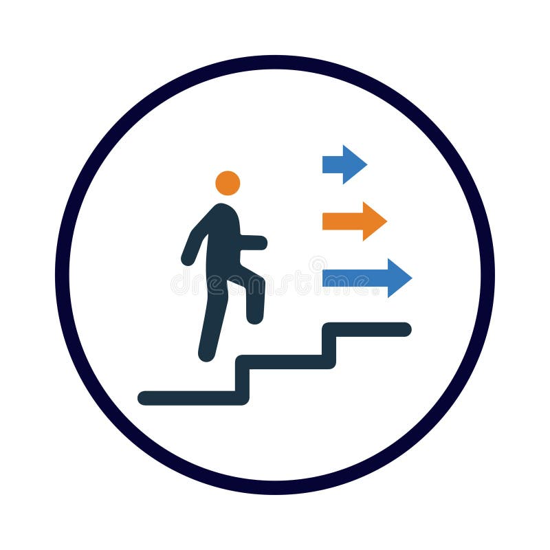 Leader, Growth, Success, Successful Leader Growth Icon Stock Vector ...