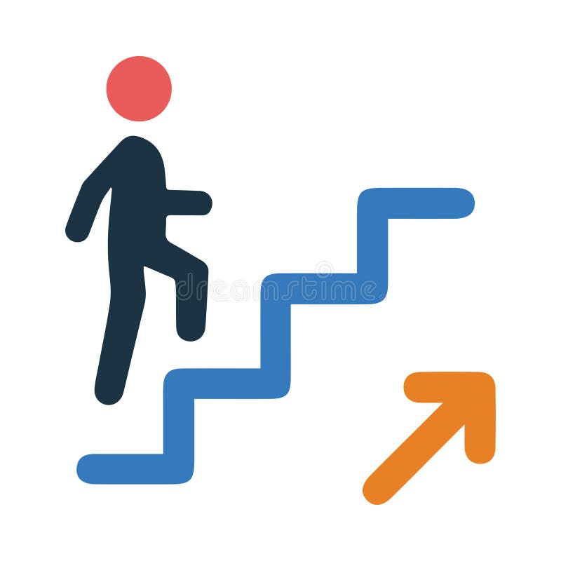 Leader, Growth, Success, Successful Leader Growth Icon Stock Vector ...