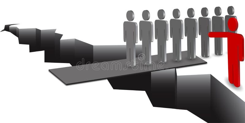 Leader Pointing Stock Illustrations – 4,693 Leader Pointing Stock ...