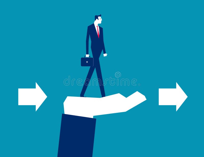 Support To Succeed. Businessman Holding Stars in Support Hand Stock ...