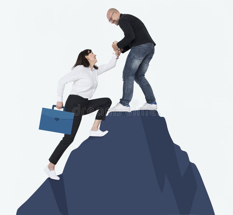 Helping Teammate Up Stock Photos - Free & Royalty-Free Stock Photos ...