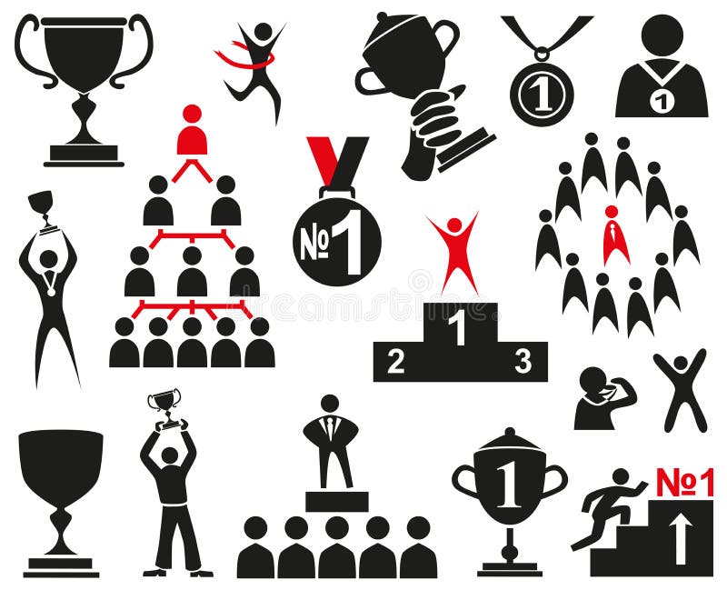 Leader Black White Stock Illustrations – 27,804 Leader Black White ...