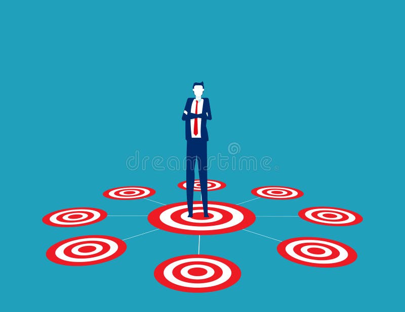 Leader Network or Multi Level Marketing Concept Stock Vector ...