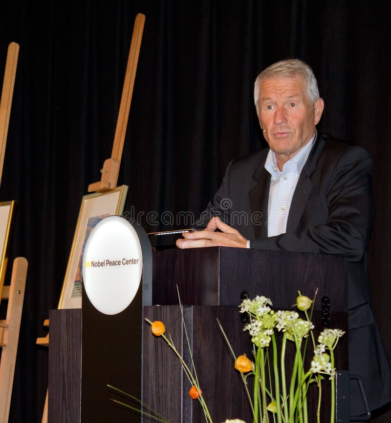 Leader of the Nobel Peace Prize Committee Editorial Image - Image of ...