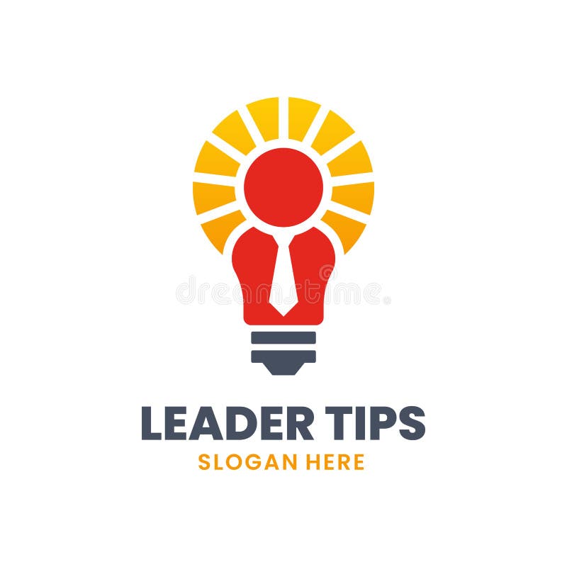 Leader Tips Logo Template Design Stock Vector - Illustration of future ...