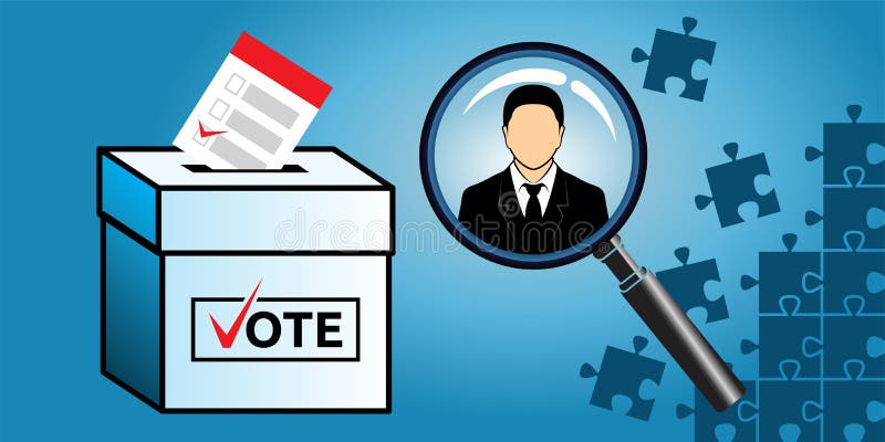 Leader Voting Vector Illustration Design Stock Vector - Illustration of ...