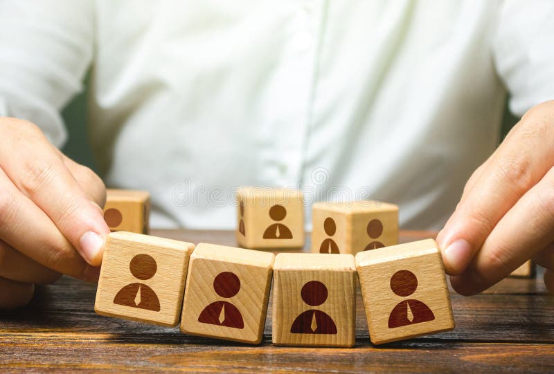 Leader and Weak Unstable Team. Working with Human Resources. Hiring and ...