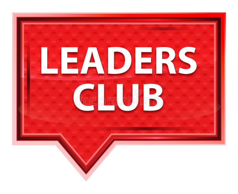Leaders Club Misty Rose Pink Banner Button Stock Illustration ...