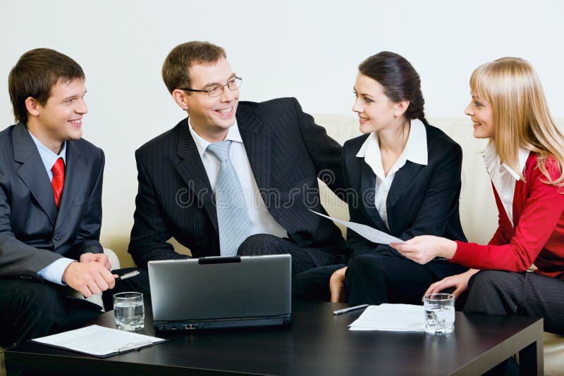 Debating people stock image. Image of communication, expectant - 1621671