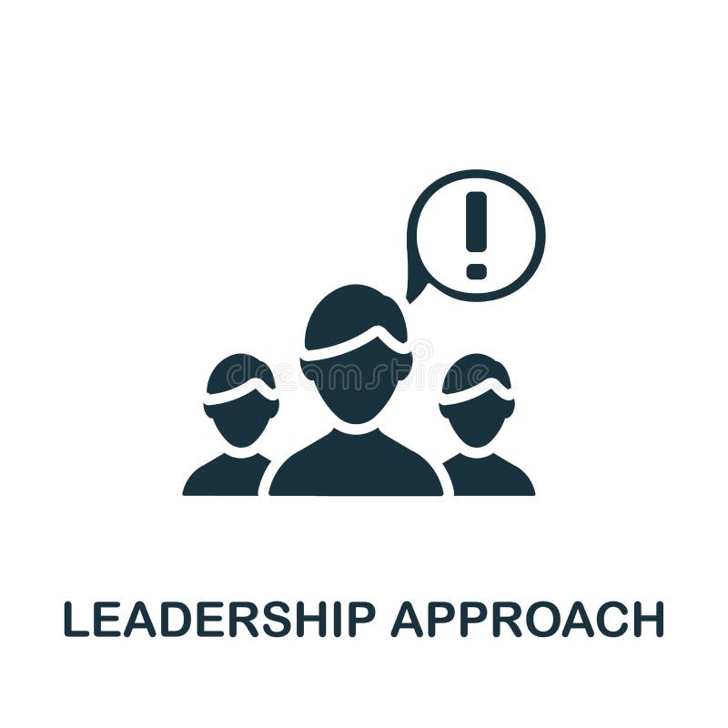 Leadership Approach Icon. Simple Element from Business Organization ...
