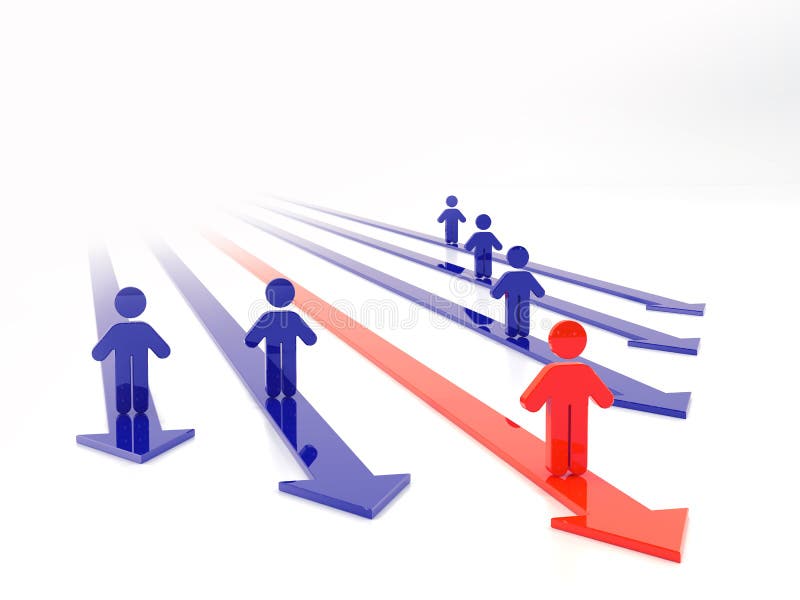 Leadership Arrows Stock Illustrations – 4,044 Leadership Arrows Stock ...