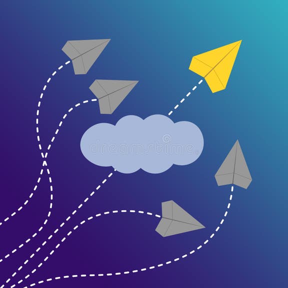 Leadership, Boldness and Innovation Stock Illustration - Illustration ...