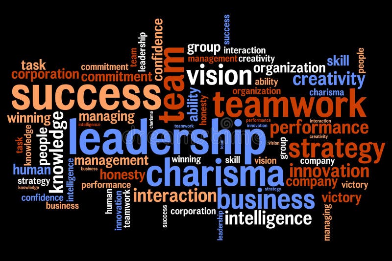 Leadership stock illustration. Illustration of words - 45911461