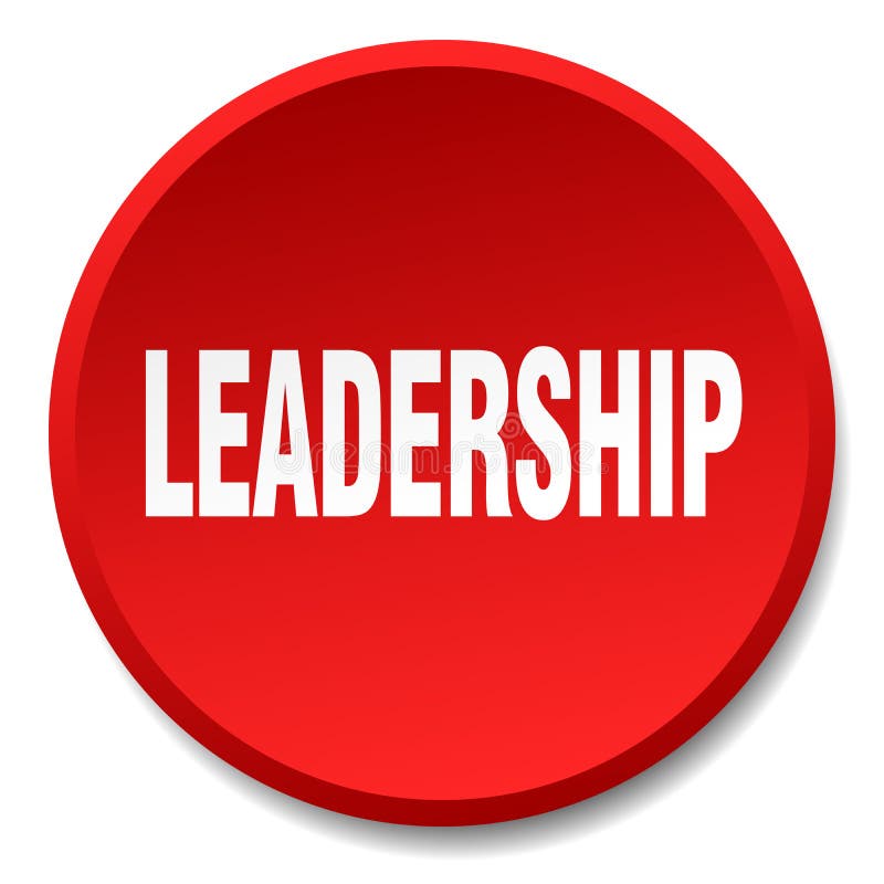 Leadership Glossy Red Round Button Stock Illustrations – 60 Leadership ...