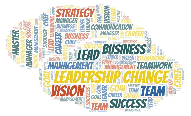 Leadership Change Word Cloud Stock Illustration - Illustration of cloud ...
