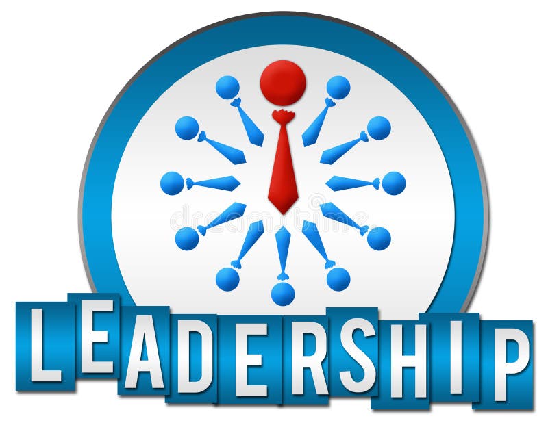 Leadership Circle Stripes stock illustration. Illustration of round ...