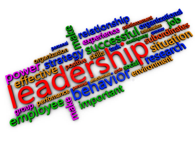 Leadership Colored Concept Image Stock Image - Image of imagination ...