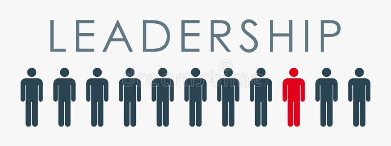 Leadership Concept, Abstract Vector Illustration Stock Illustration ...