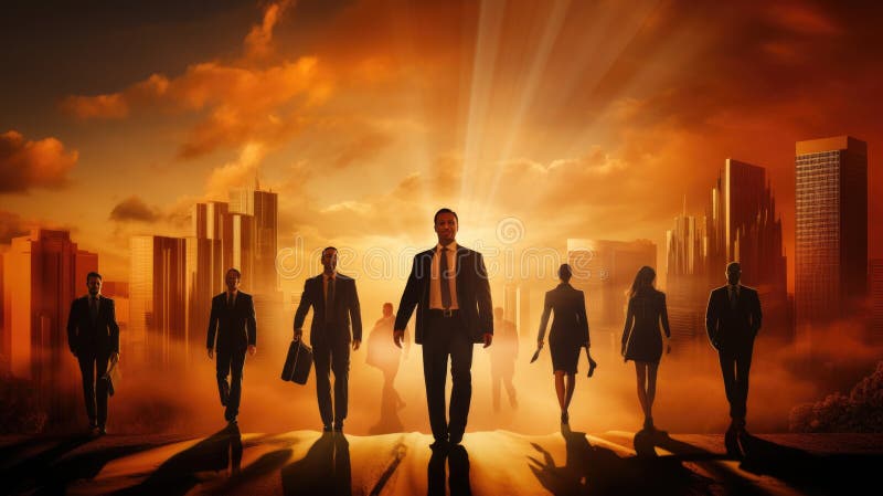 Leadership Concept Background, Abstract Illustration Stock Illustration ...