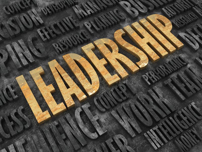 Leadership concept stock illustration. Illustration of integrity - 68723602