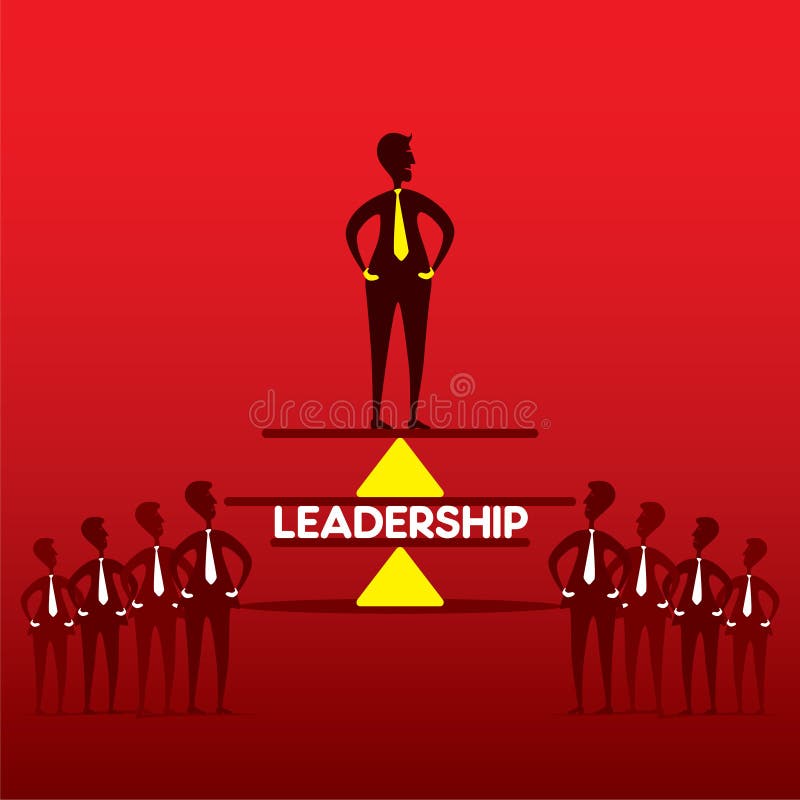 Leadership concept stock vector. Illustration of digital - 36248129