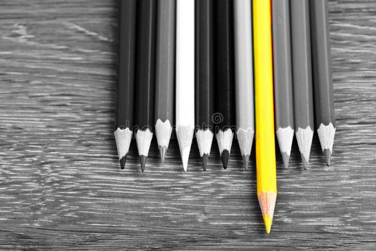 Leadership concept pencil stock image. Image of special - 59971095