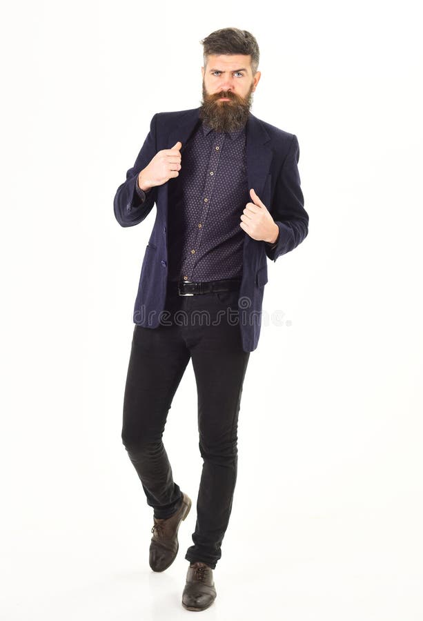 Leadership Concept. Successful Team Leader. Company Leader in Formal ...