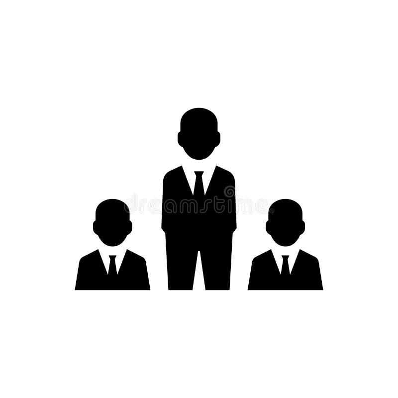 Leadership Icon stock vector. Illustration of icon, symbol - 192457930