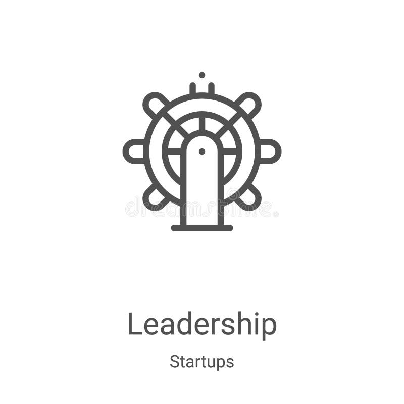 Leadership symbol icon stock vector. Illustration of design - 41290575