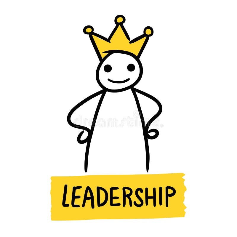 Funny Teamwork Concept. Leadership And People Concept Stock Vector ... Funny Teamwork Concept. Leadership And People Concept Stock Vector ...