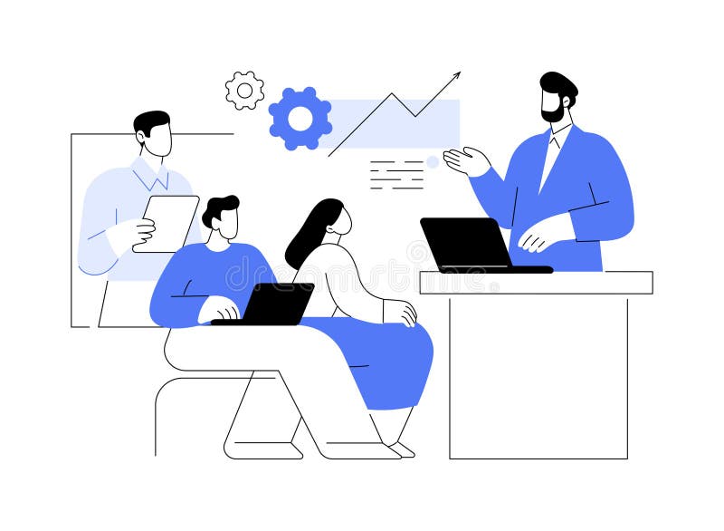 Leadership Isolated Cartoon Vector Illustrations. Stock Illustration ...