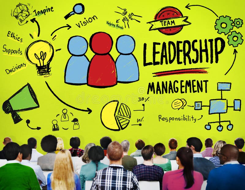 Leadership Leader Management Authority Director Concept Stock Photo ...