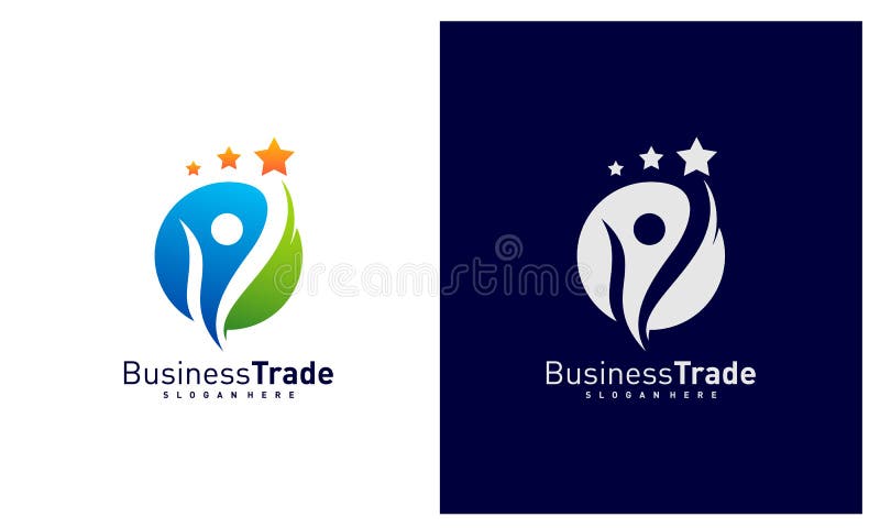 Leadership Logo Design Vector, Colorful People Logo Design Template ...