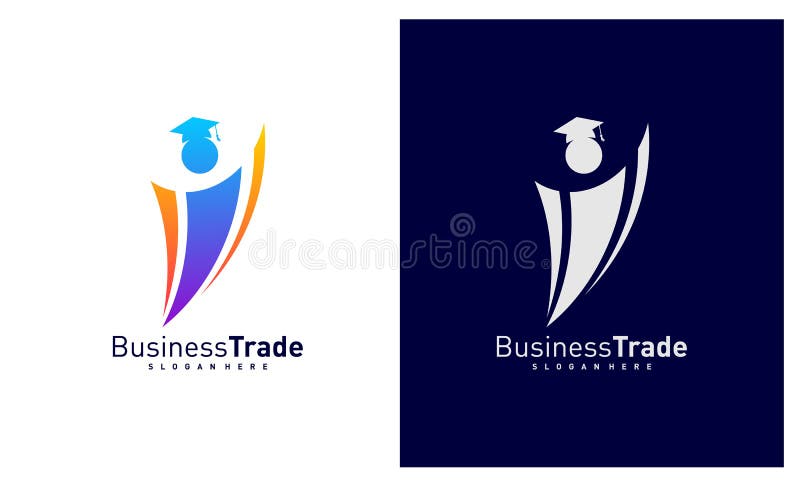 Leadership Logo Design Vector, Colorful People Logo Design Template ...