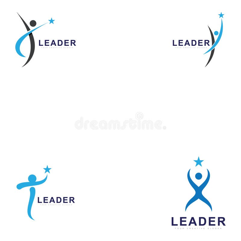 Leadership Logo Success Logo and Education Logo Vector. Stock Vector ...