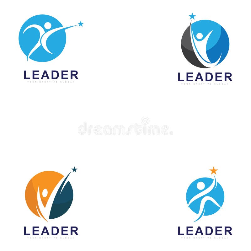 Leadership Logo Success Logo and Education Logo Vector. Stock Vector ...