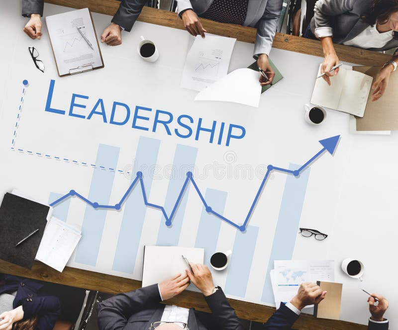 Leadership Management Skills Leader Support Concept Stock Image - Image ...