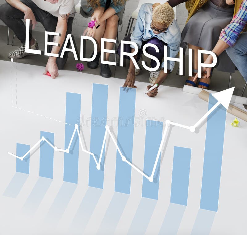 Leader Support Teamwork Strategy Motivation Concept Stock Photo - Image ...