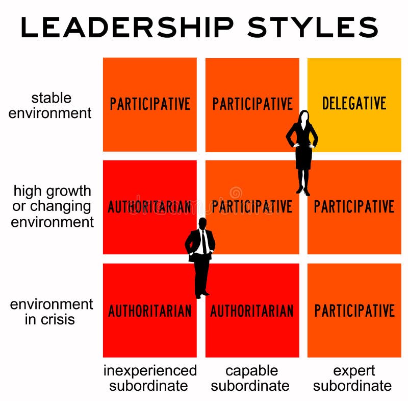 Leadership styles stock illustration. Illustration of experience - 47991038