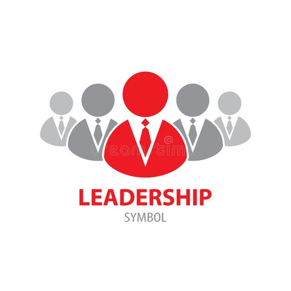 Leadership symbol icon stock vector. Illustration of design - 41290575