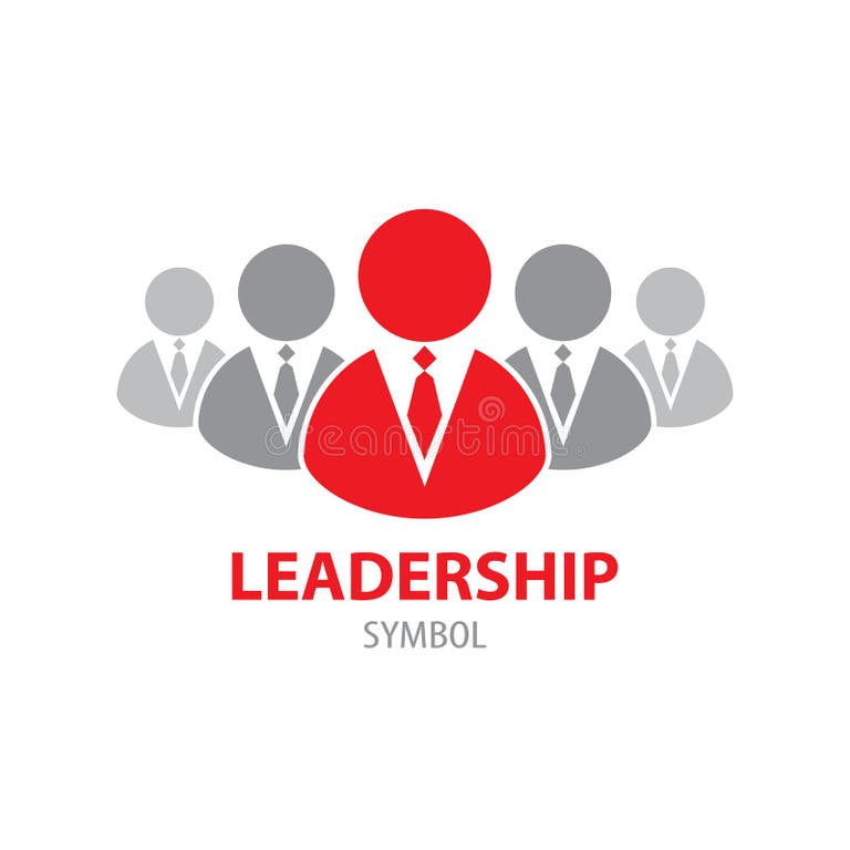 Leadership symbol icon stock vector. Illustration of design - 41290575