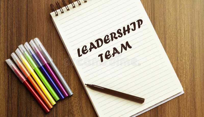 Leadership Team . Your Future Target Searching, a Marker, Pen, Three ...