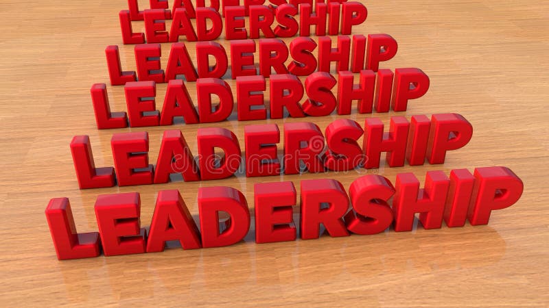 Leadership Text, With Creative Drawing Charts And Graphs Business ...