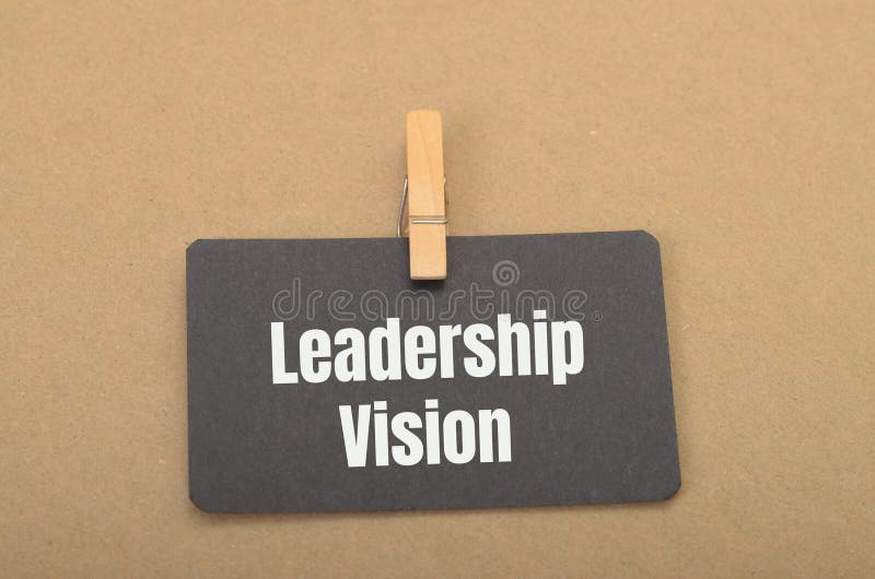 Leadership Vision: Empowering Growth through Clear Direction Stock ...