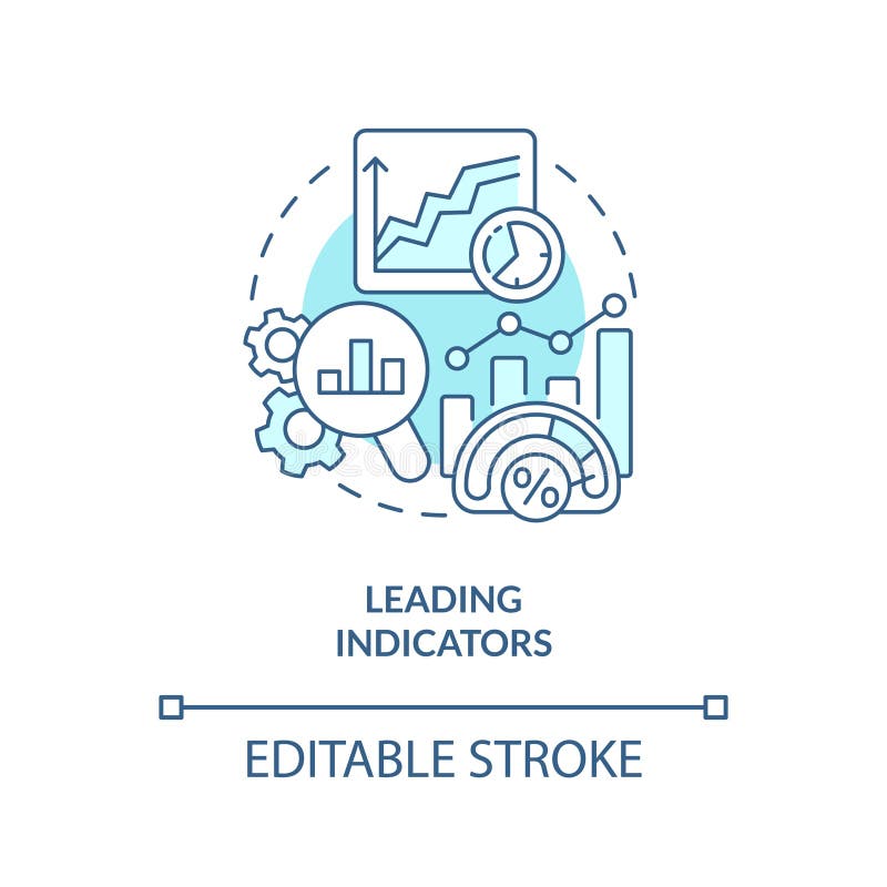 Leading Indicator Vector Flat Icon Style Illustration. EPS 10 File ...